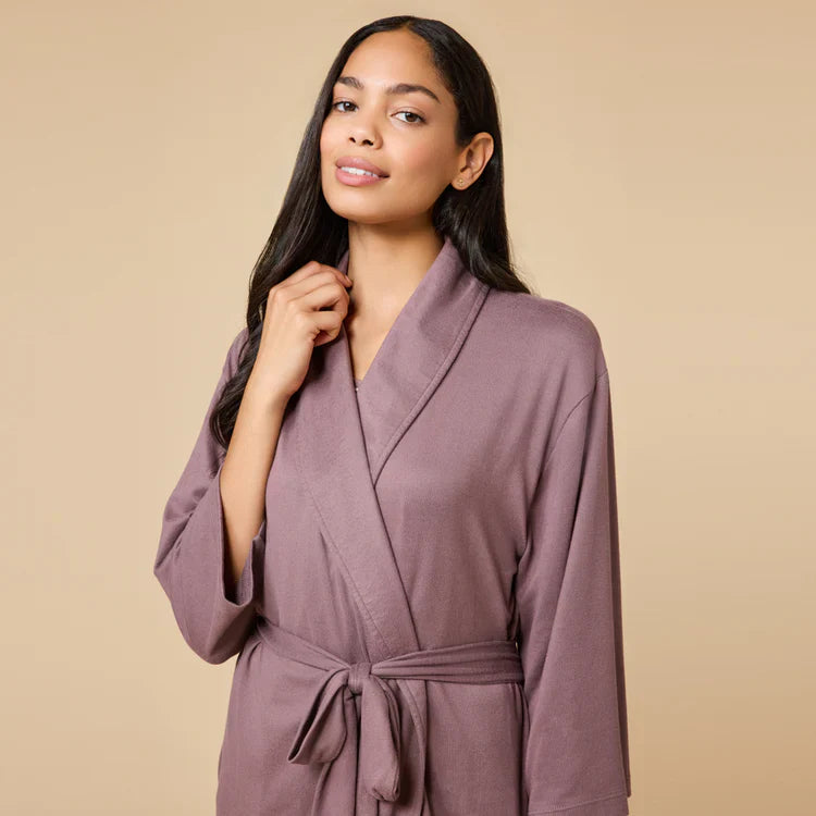 Dream 42" Shawl Robe Driftwood – The Blueberry Patch